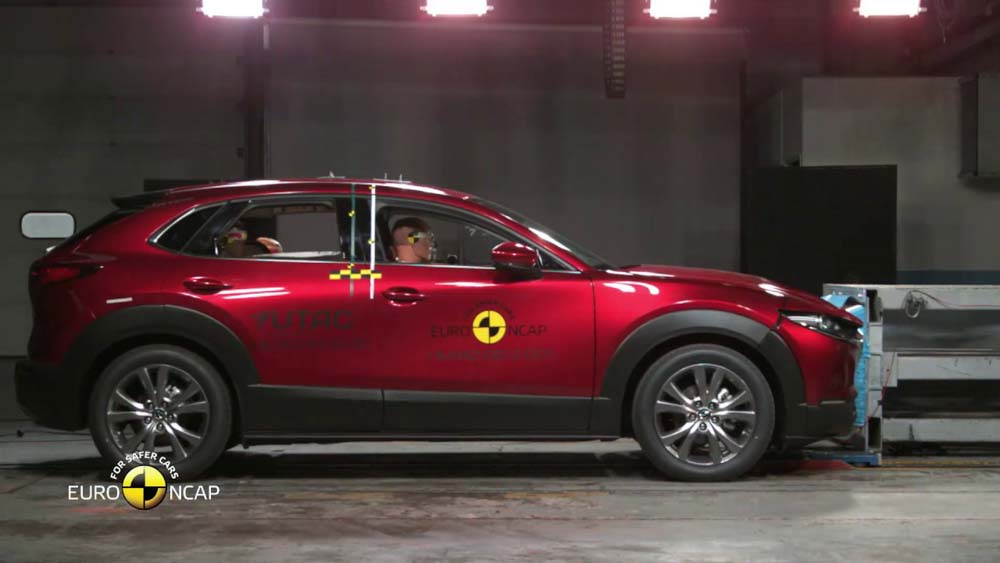 Mazda CX-30 获得 Euro NCAP 测试史上最高评分 - automachi.com