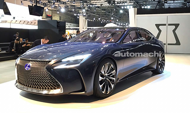 东京车展：Lexus LC-FC现身！首款氢燃料豪华轿车问世！ - automachi.com