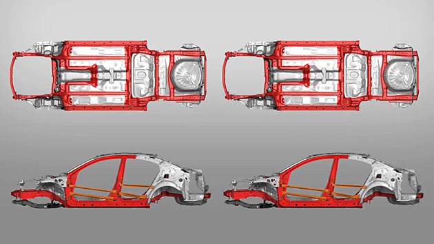 轻量化且坚固！Mazda Skyactiv-Body技术分析！ - automachi.com