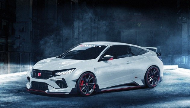 FC2R再现身！全新Honda Civic Type R前脸更凶悍！ - automachi.com