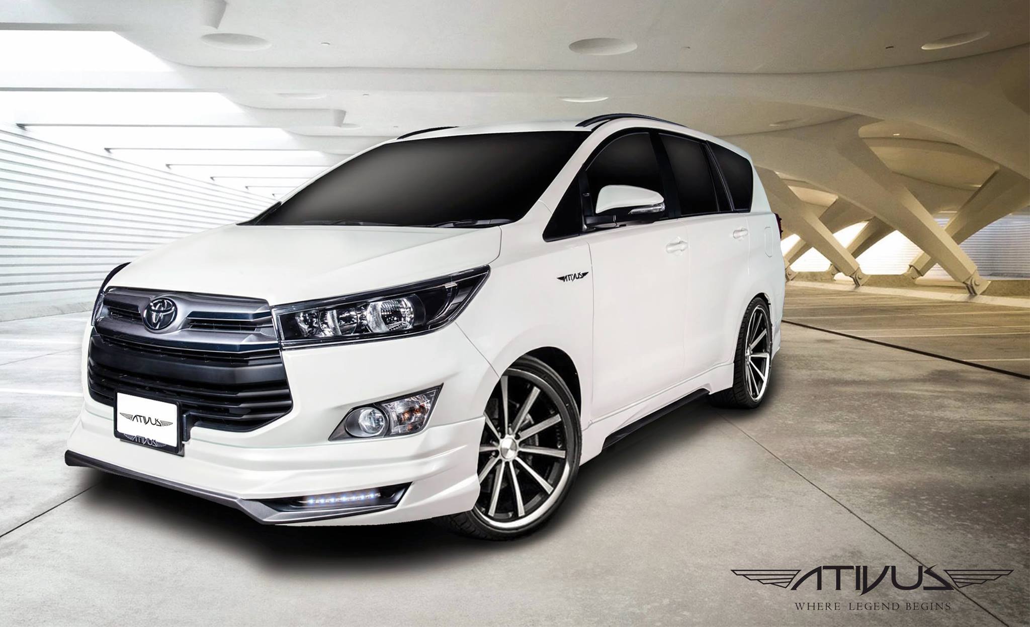 Toyota Innova 套上 ATIVUS bodykit 大包围空力套件，逼格瞬间提升！ - automachi.com