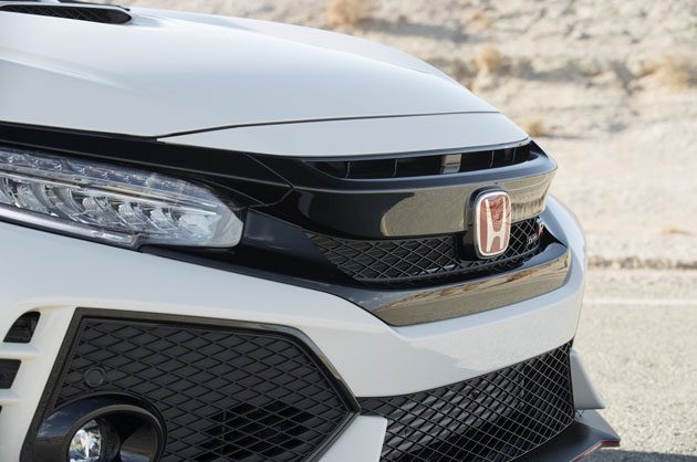 2017-honda-civic-type-r-front-grille-1 - automachi.com