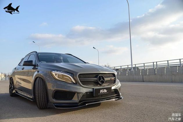 Mercedes-Benz GLA 也能低趴，而且还很帅！ | automachi.com