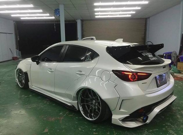 Rocket Bunny Mazda 3 Hatchback Modified