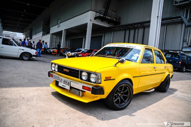 4.0L V8 的 Toyota Corolla KE70 ，最大马力 280 hp ！ - automachi.com