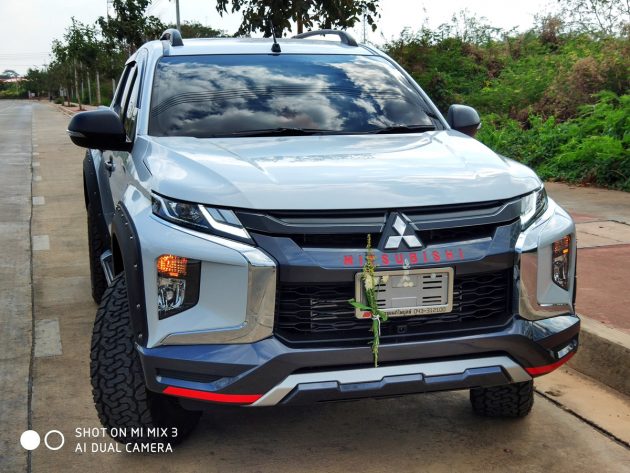 小改套件上身， 2019 Mitsubishi Triton 泰国改装实例！ - automachi.com