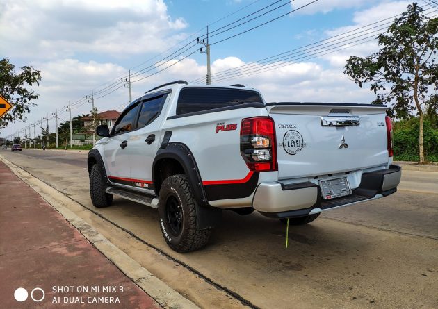 小改套件上身， 2019 Mitsubishi Triton 泰国改装实例！ - automachi.com