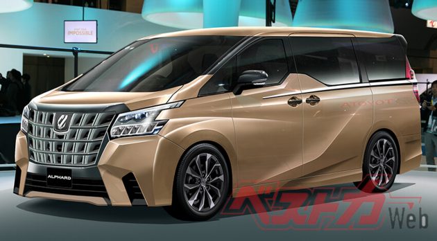 2020年发表，新一代 Toyota Alphard 长这样？ - automachi.com