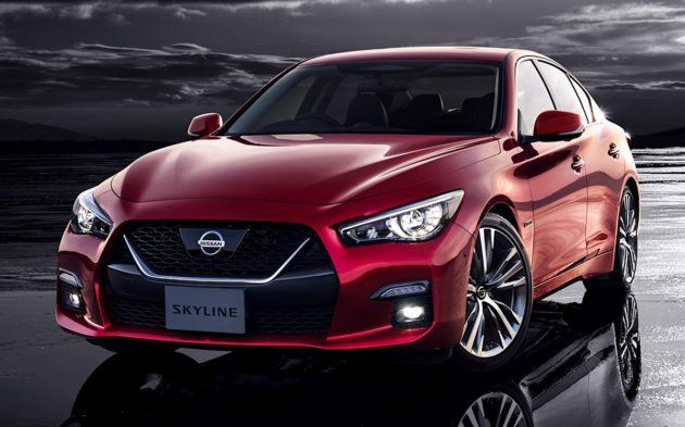 植入 GT-R 前脸，小改款 2019 Nissan Skyline 登场！ - automachi.com