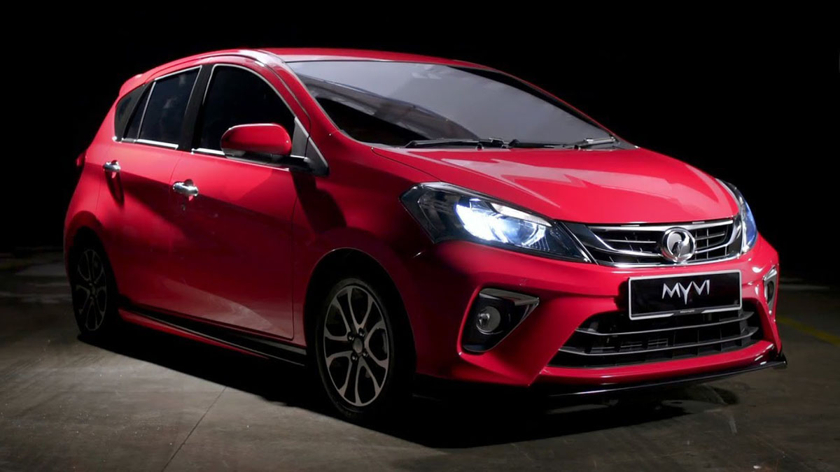 Perodua Myvi Cross 假想图，都会风格Crossover - automachi.com