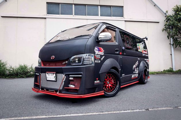 神 Van 身战神心，616 Hp 的 Toyota Hiace GT-R R35 - automachi.com