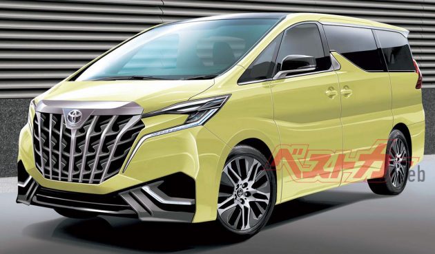 搭载2.4L涡轮引擎，新一代 Toyota Alphard 2021年登场 - automachi.com