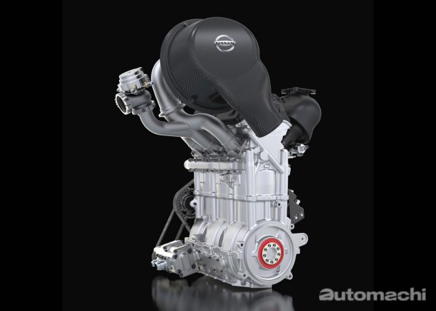 小个头大马力，400 hp 的 Nissan DIG-T-R 引擎 - automachi.com