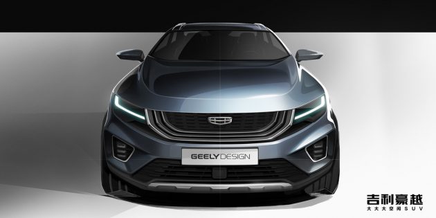 Geely Haoyue 内外造型曝光，最新旗舰7人座中型SUV - automachi.com
