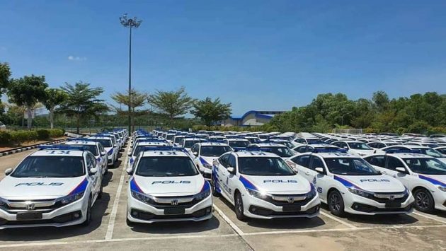 Proton X70 CKD 警车正式上路，与 Civic 一起行政执法！ - automachi.com