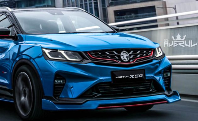 Proton X50 改装假想图出炉，X50 这样改很帅嘛！ - automachi.com