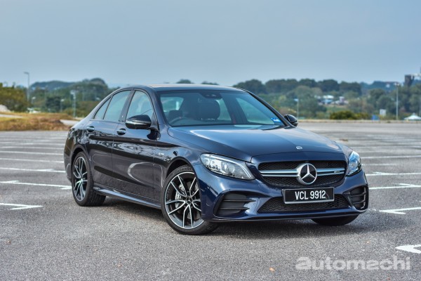 Mercedes-AMG C45 现身，采用 A45 同款引擎 | automachi.com