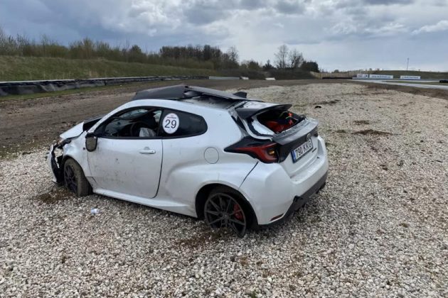 toyota gr yaris Crash in estonia 1 - automachi.com