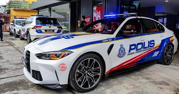 BMW M3 police car 5 - automachi.com