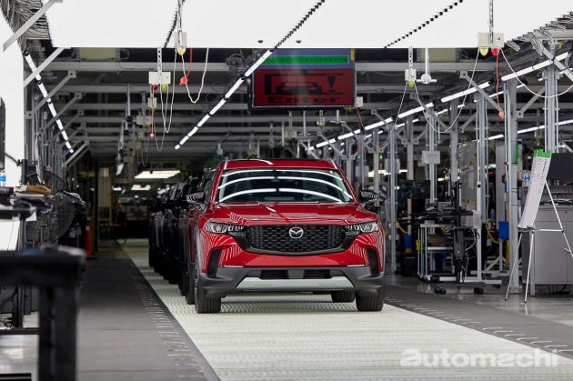 Mazda CX-50 正式下线：搭2.5L涡轮引擎+AWD，最大马力250 Hp！ - automachi.com