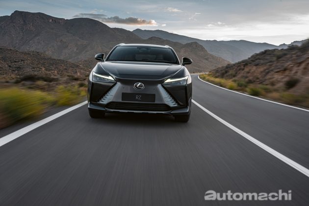 Lexus RZ450e 全球首发：具备全新 Direct4 四驱系统、308 Hp + 435 Nm，最远续航达 450 km ...