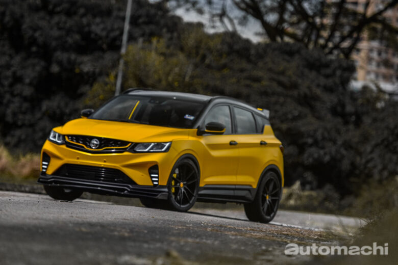 Proton X50 Yellow 17 - automachi.com