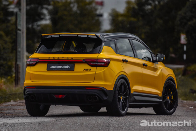 Proton X50 Yellow 20 - automachi.com