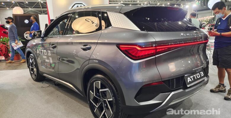 实拍：BYD ATTO 3 右驾版登场、最大续航480公里，新加坡售价约RM 580,872 - automachi.com