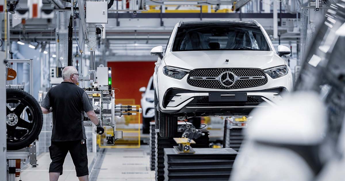 2023 Mercedes-Benz GLC 正式下线：搭载2.0L涡轮引擎+48V系统、我国2023年上市？ - automachi.com