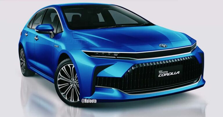 Toyota Corolla 大改款长这样？将和 Crown 一样使用全新的家族式设计！ - automachi.com