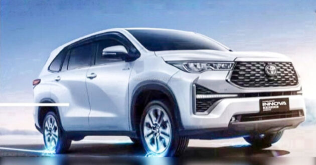 Toyota Innova Zenix 大改款疑似宣传照曝光！确认有混合动力引擎？ - automachi.com