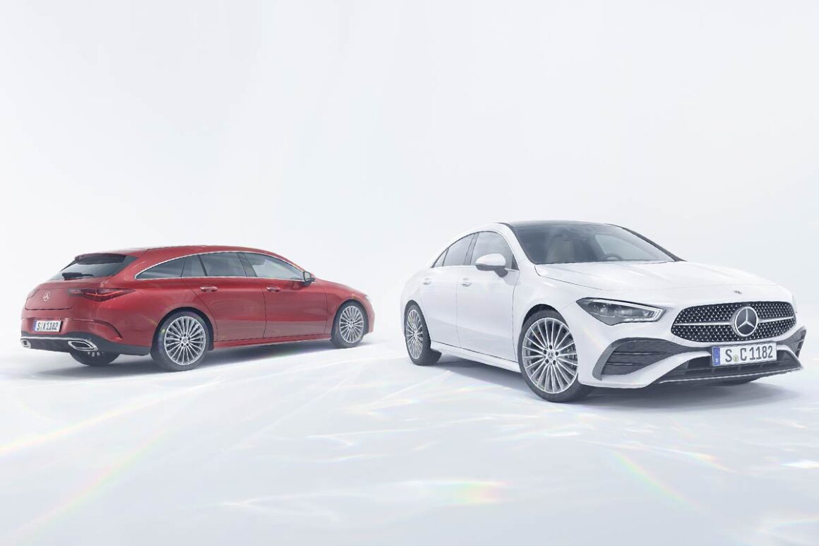 2023 Mercedes-Benz CLA 小改款登场：外观更优雅帅气，导入 48V 轻混和 PHEV 车型！ - automachi.com