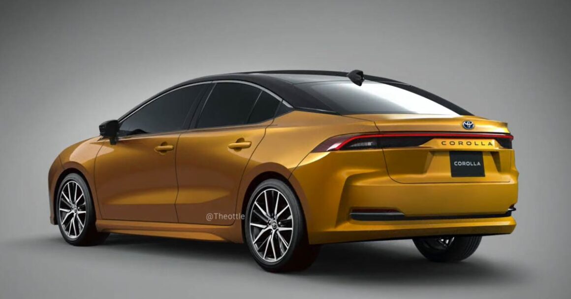 Toyota Corolla 假想图：预计将搭载全新家族设计，变身运动家轿！ - automachi.com