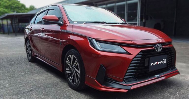 2023 Toyota Vios Drive68 空力套件上身，化身低调又奢华的运动家轿！ - automachi.com