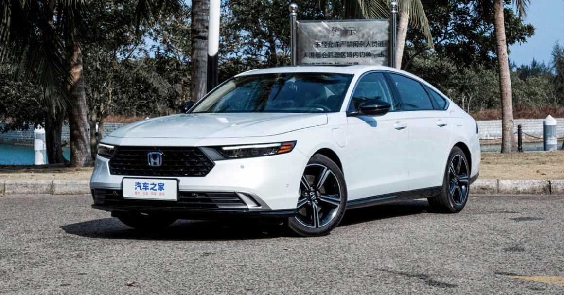 Honda Accord e:PHEV 登场：纯电续航 82 km，油耗仅 1.54 L/100 km。 - automachi.com