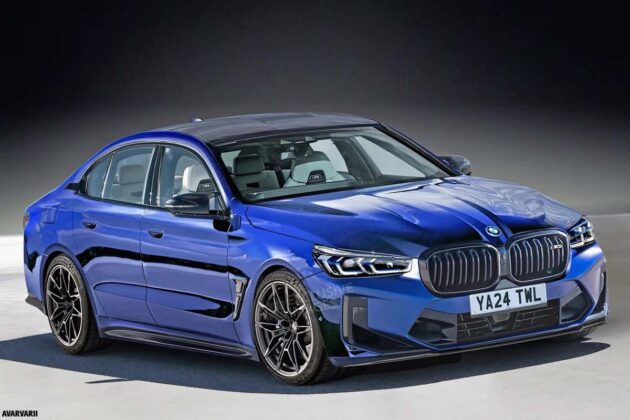 最大马力或达644 Hp！全新 BMW M5 现身、更霸气、更快的豪华运动房车！ - automachi.com
