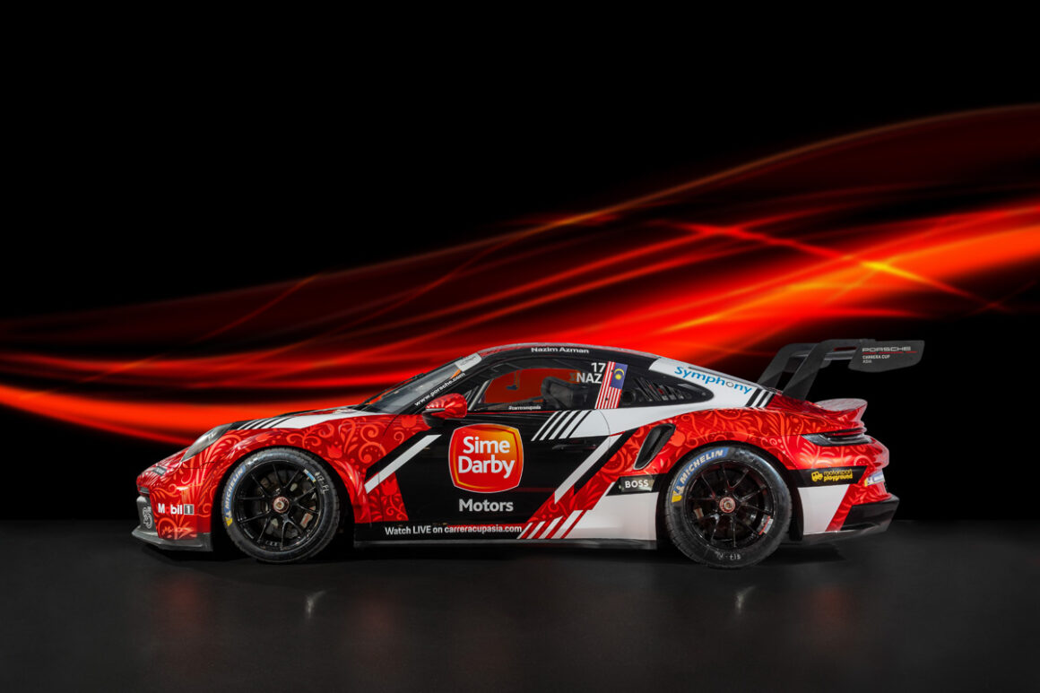 Sime Darby Racing Team 911 GT3 Cup car iconic batik livery-2 ...