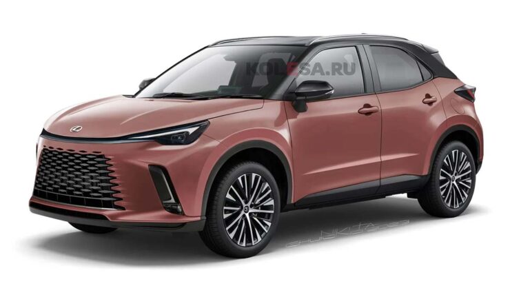Lexus LBX 渲染图：搭载 1.5L Dynamic Force 引擎，带有浓厚 Crossover 风格的豪华 B-Segment ...
