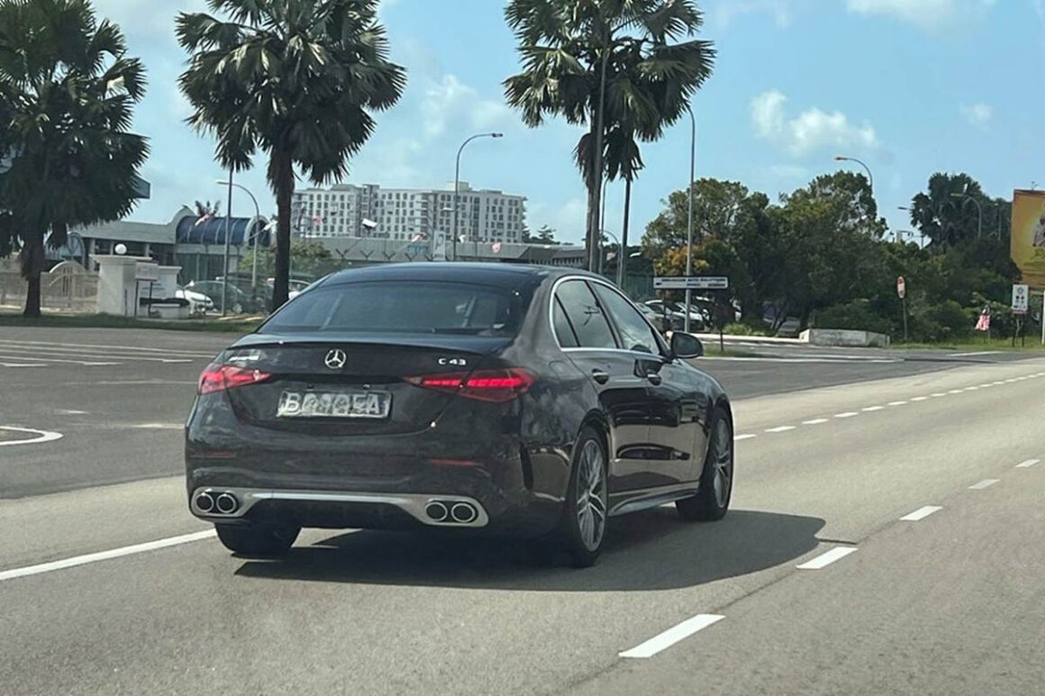 Mercedes-AMG C43 现身大马测试：或将成为首款 CKD 本地组装的“一人一机” AMG 性能车。 - automachi.com