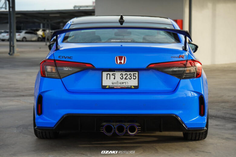 满足你的红头本田梦！Honda Civic FE 改装 Type R FL5 空力套件。 - automachi.com