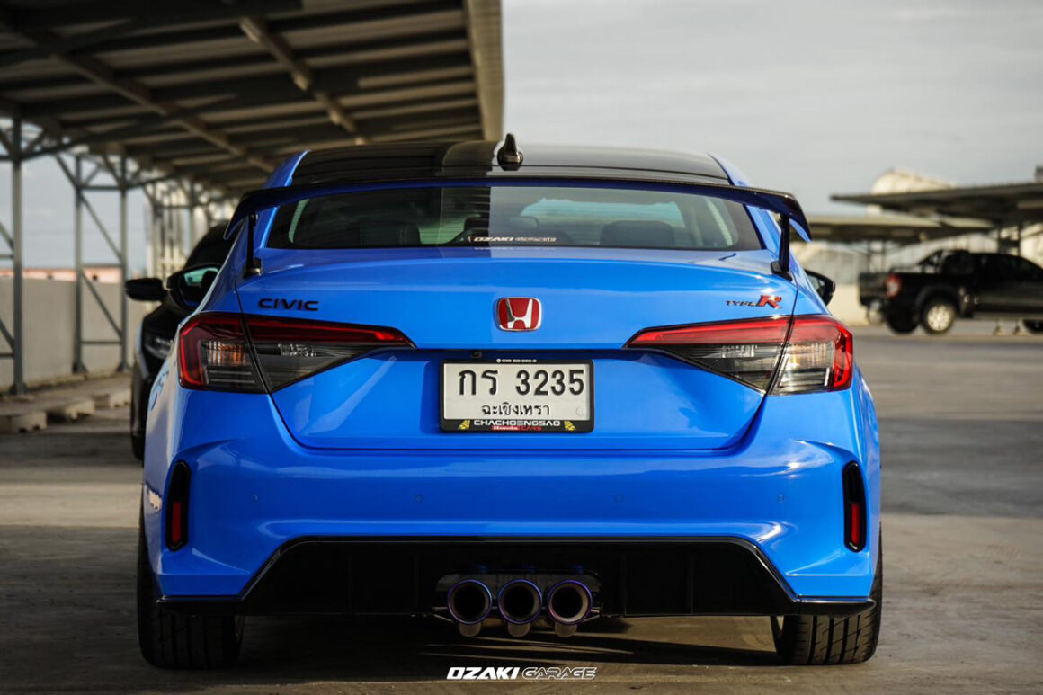 满足你的红头本田梦！Honda Civic FE 改装 Type R FL5 空力套件。 - automachi.com