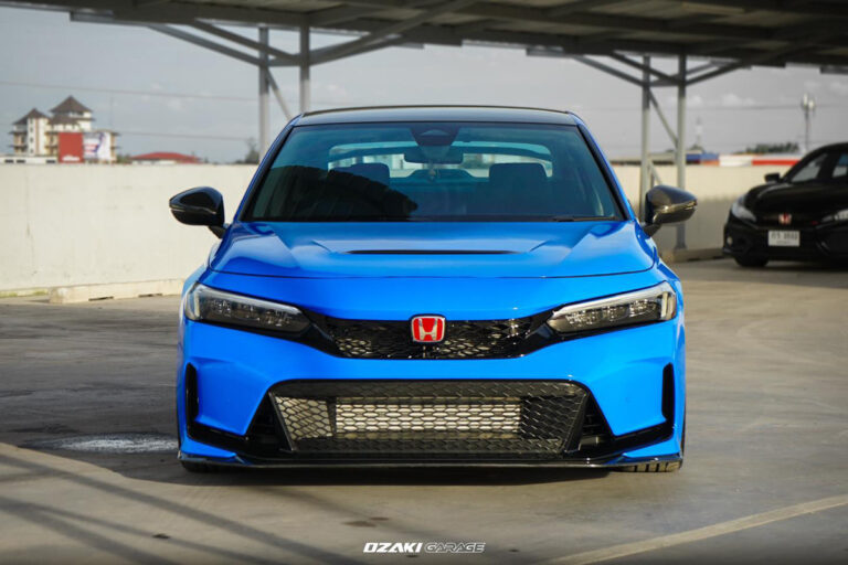 满足你的红头本田梦！Honda Civic FE 改装 Type R FL5 空力套件。 - automachi.com