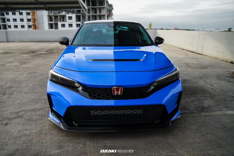 满足你的红头本田梦！Honda Civic FE 改装 Type R FL5 空力套件。 - automachi.com