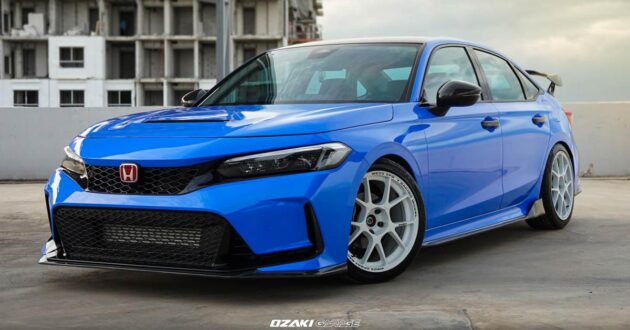 满足你的红头本田梦！Honda Civic FE 改装 Type R FL5 空力套件。 - automachi.com