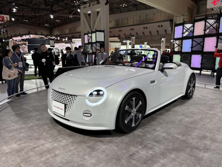 2023 JMS ：Daihatsu Vision Copen 全球首发、后轮驱动敞篷小跑车！ - automachi.com