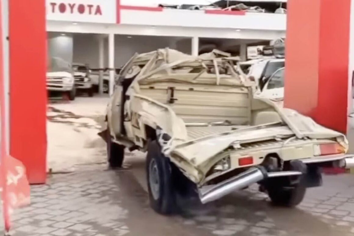 滚下山还能驾！战损版 Toyota Land Cruiser 展现超强耐用性，惊呆一众网友。 - automachi.com