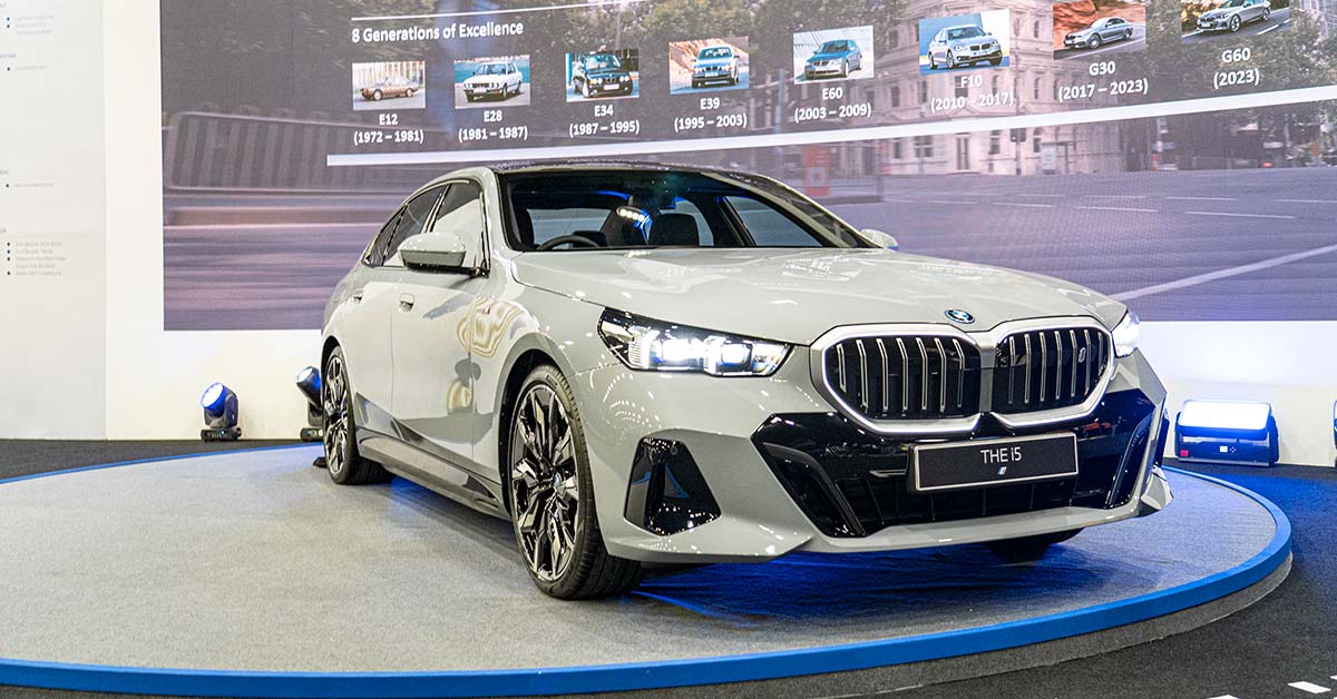 2024 BMW 5 Series 大马登场：BMW i5 eDrive40 打头阵，最远续航 582km，开价 RM 419,800 起。 - automachi.com