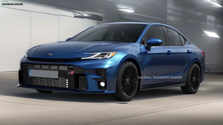 Toyota GR Camry 渲染图：有望搭载 2.4L Turbo + Hybrid 引擎，最大马力 340 Hp ...