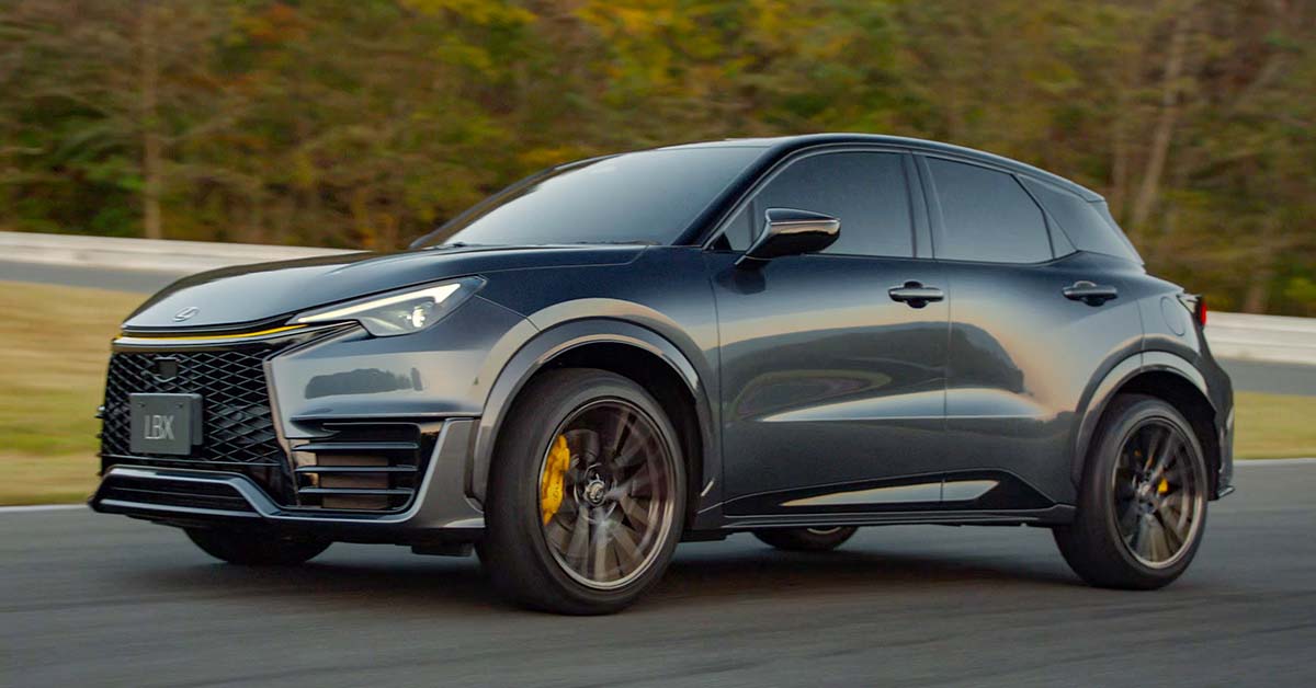 Lexus LBX Morizo RR 概念车登场：1.6L WRC 引擎+8AT、最大马力达300 Hp！ - automachi.com