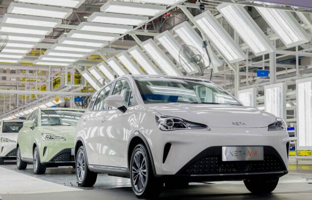 Neta V-II 泰国投产：中国以外首条生产线，我国或今年内引进小改款车型。 - automachi.com